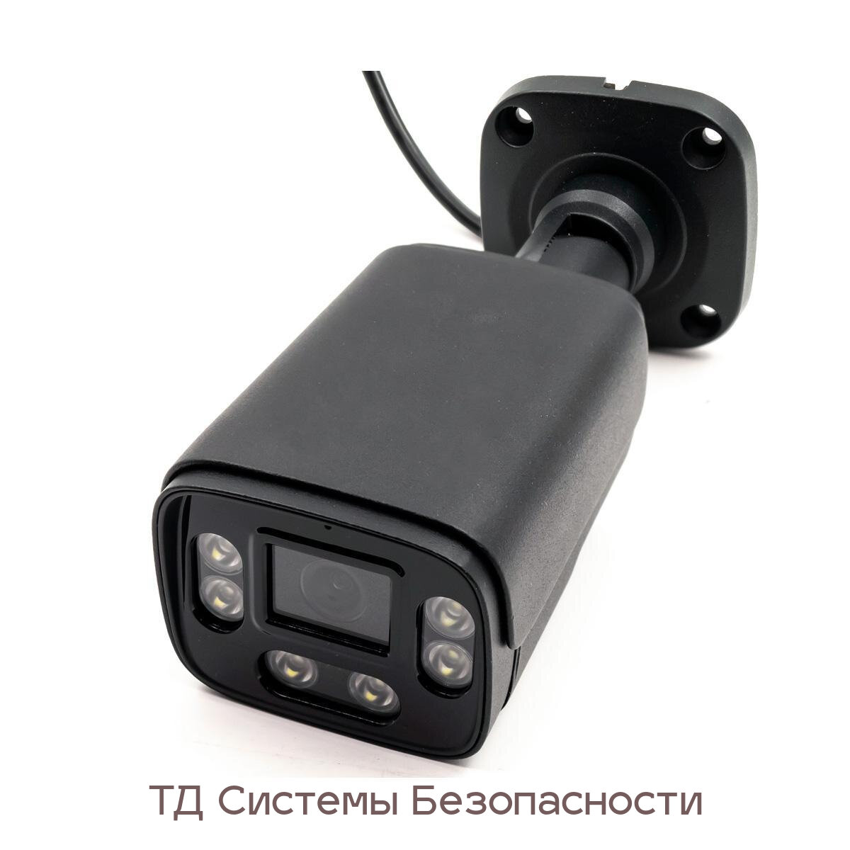 Охранная уличная 4К/8Mp POE IP камера видеонаблюдения HD-ком AB110P-POE (РОС) (E2308EU). Система распознавания силуэта человека. Оповещение по движен