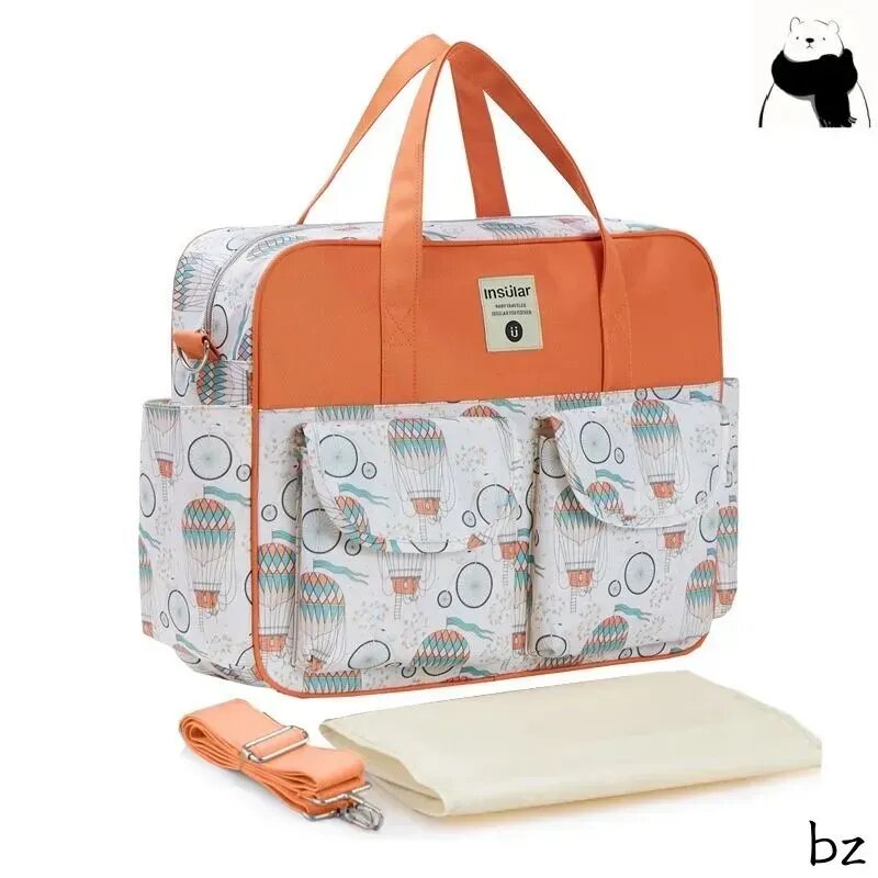 Diaper bag Сумка органайзер для коляски и мамы с термокарманами