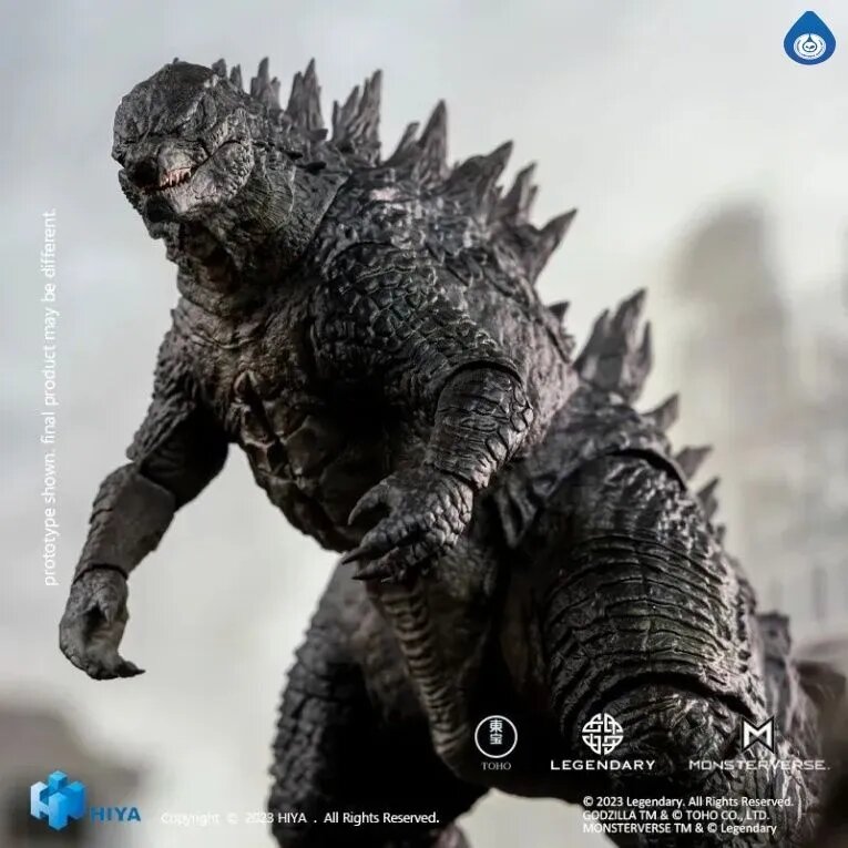 Эксклюзивная фигурка для моделирования Godzilla 2014 представлена серией HIYA Exquisite Basic