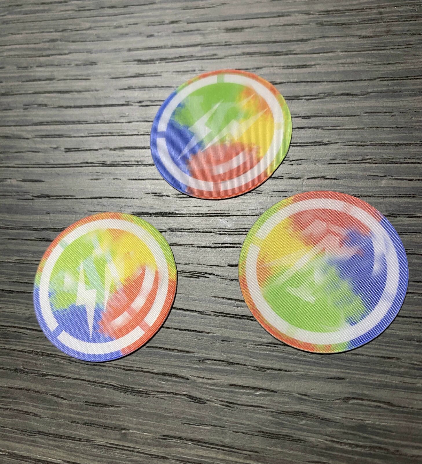 Официальная наклейка с логотипом Fragment x Hikaru Fujiwara Lightning для ноутбуков и смартфонов, цветная, набор из 3