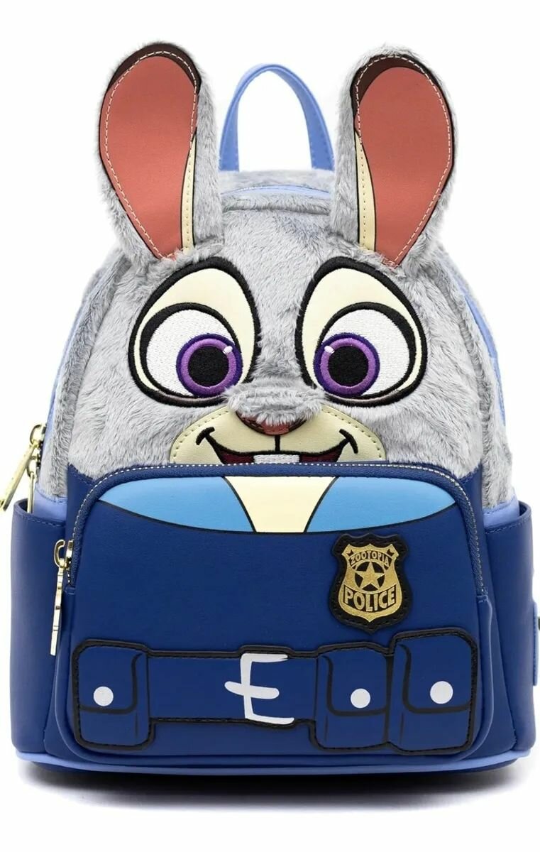 Сумка рюкзак Джуди Хопс из мультика Зверополис Zootopia Officer Judy Hopps Loungefly