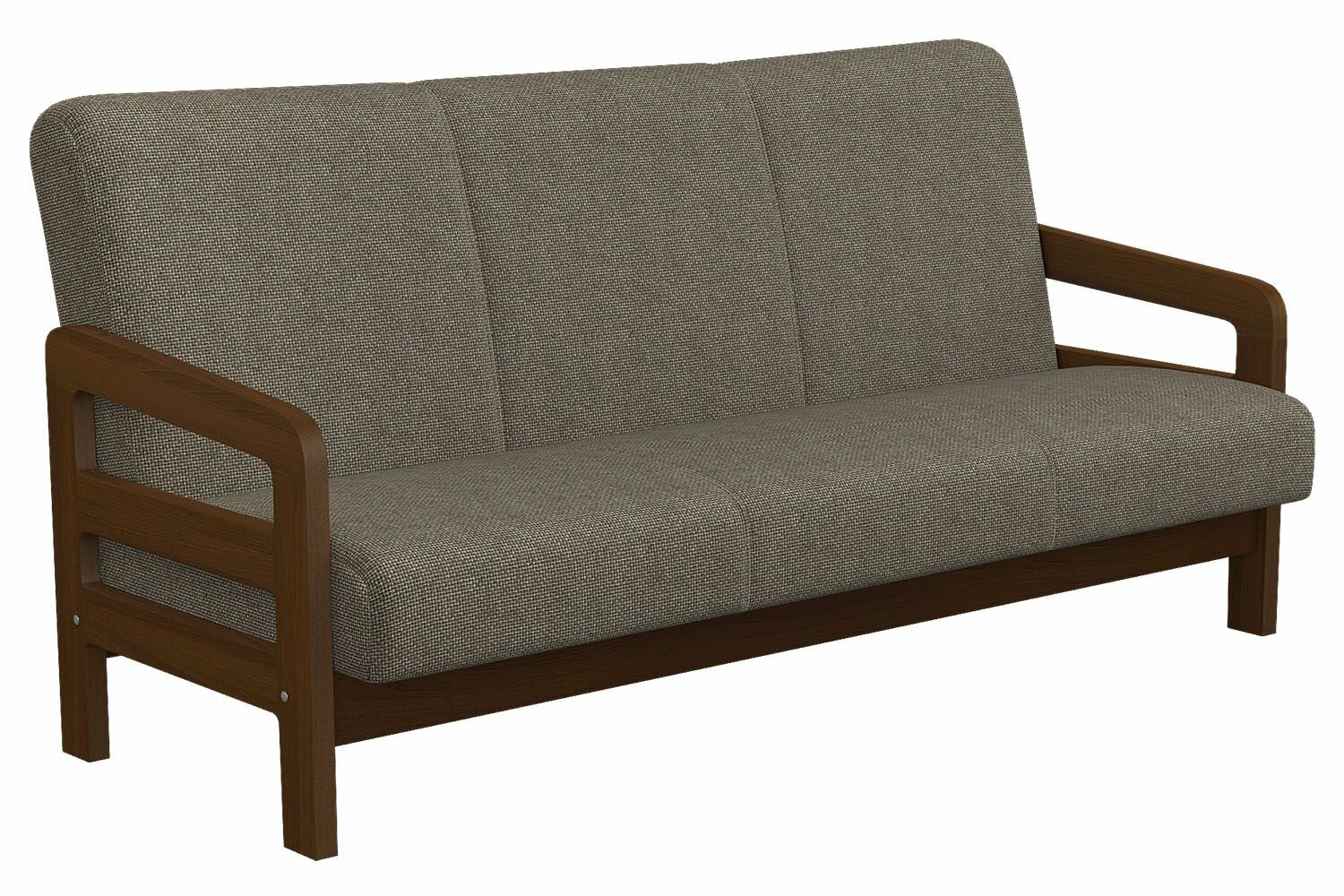 Диван Вега-34 SCANDINAVIA BROWN WOOD, Венге (Лак)