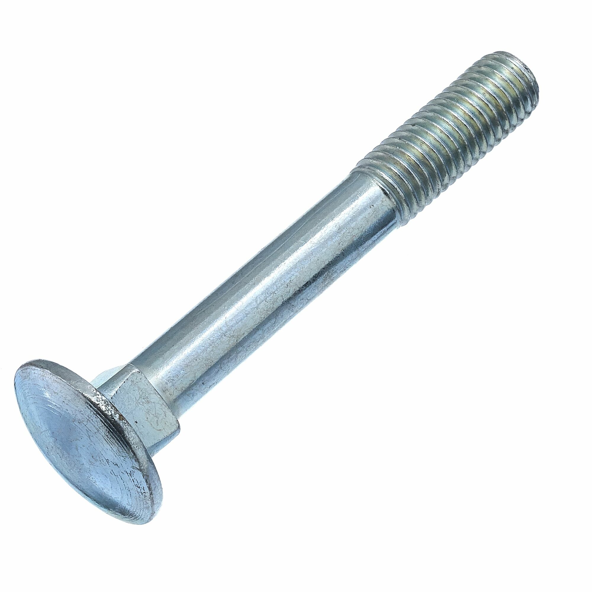 Стройметиз Болт мебельный М 6х80 DIN 603 цинк (уп.6 шт) европодвес