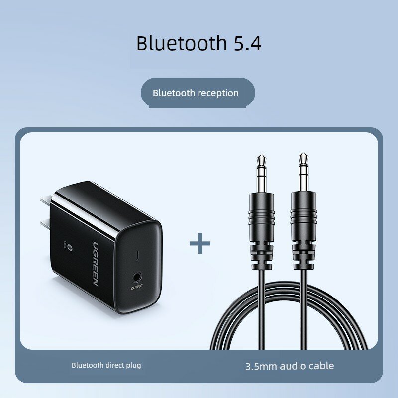 Bluetooth 5.4 Портативный Аудио Приемник с Качеством CD и Диапазоном Передачи 20 Метров