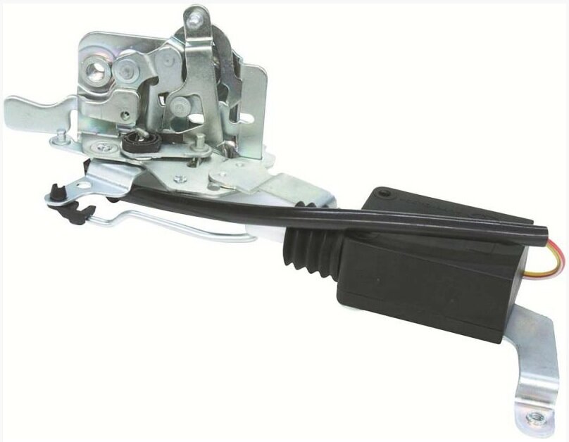 Механизм замка двери ВАЗ 2170 2110 задней левой с активатором (ДЗА)