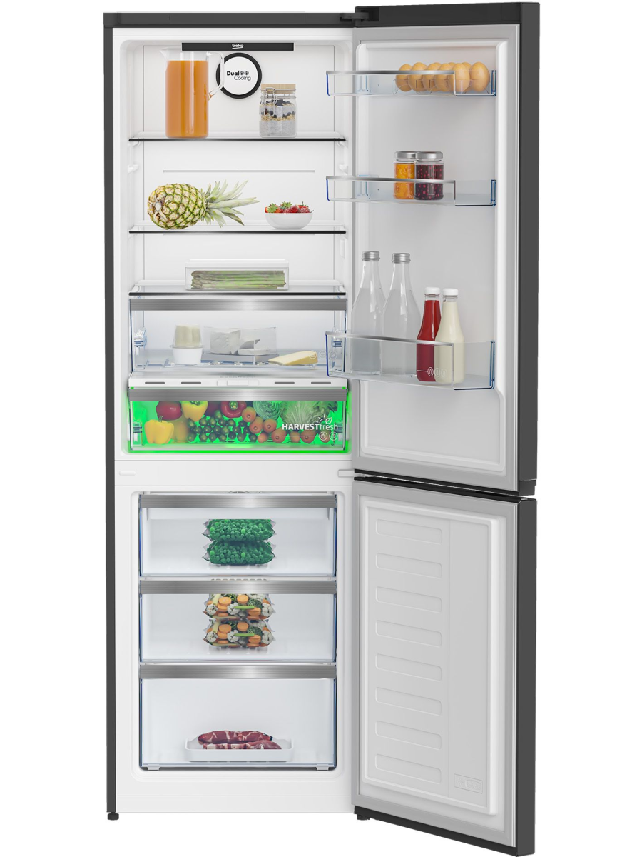 Холодильник Beko B5RCNK363ZWB двухкамерн. общий объем 368л черный/серый инвертер (7386910003)