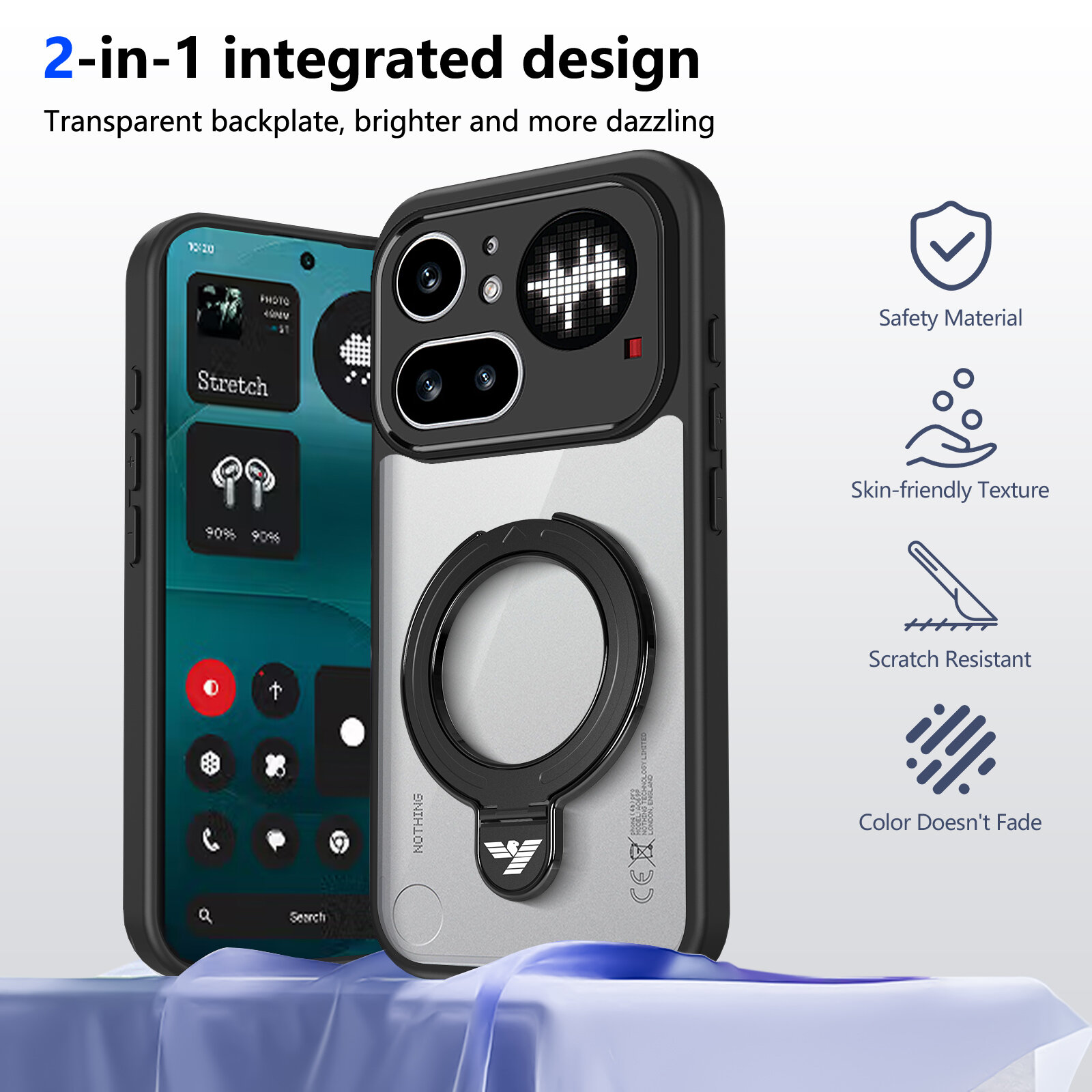 Чехол для Nothing Phone 4a Pro — фото 1