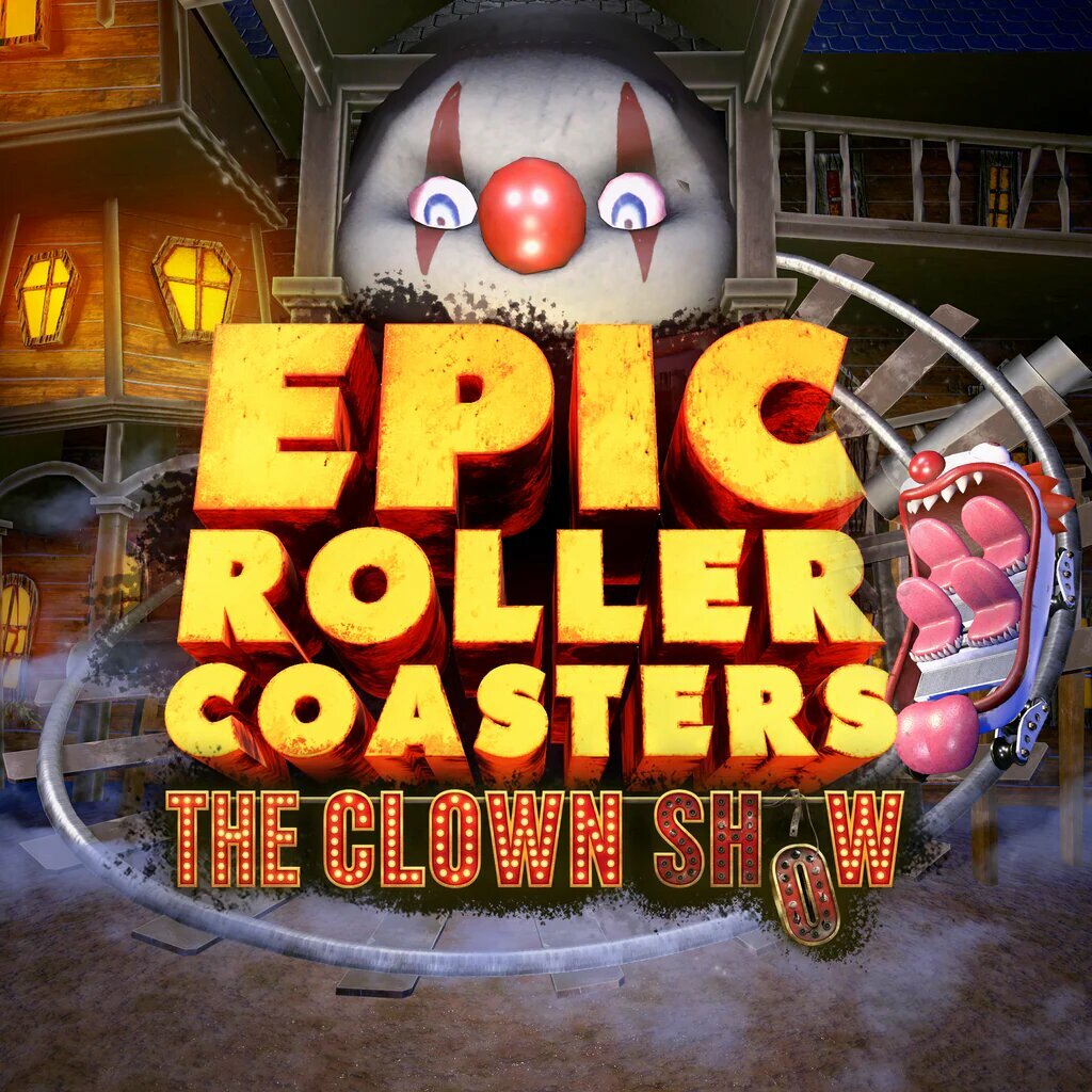 Дополнение Epic Roller Coasters — The Clown Show, цифровое издание PlayStation 5, регион Индия / код пополнения баланса
