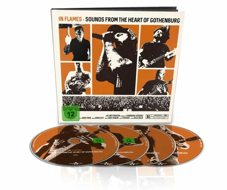 IN FLAMES - Sounds from the heart of Gothenburg DVD + Blu-ray + 2-CD Earbook