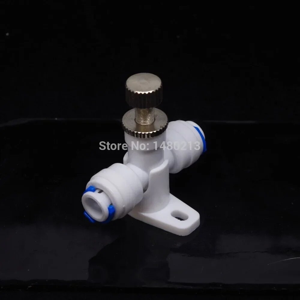 Подходит для шланга диаметром 1/4 дюйма, клапан управления потоком, мембранный очиститель воды, регулируемый аквариумный клапан RO фильтр для воды с обратным осмосом