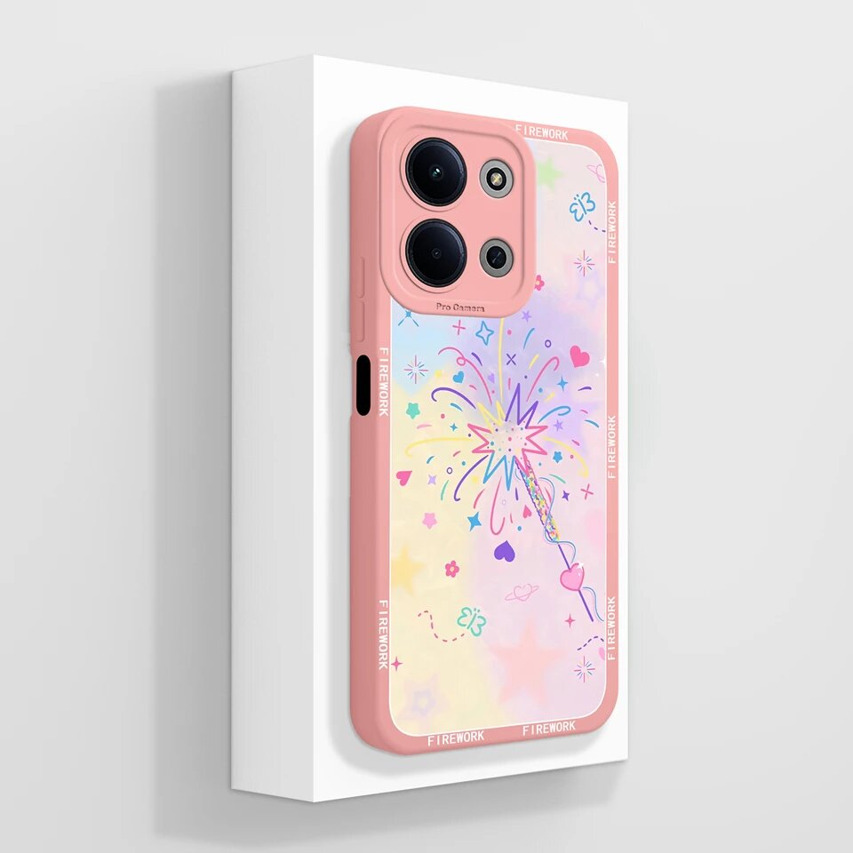 Чехол для Xiaomi Redmi 15C Poco C85 Cat Paw Love Heart с защитой от отпечатков пальцев, легкий уникальный бампер для PocoC85 redmi15c Funda Capa