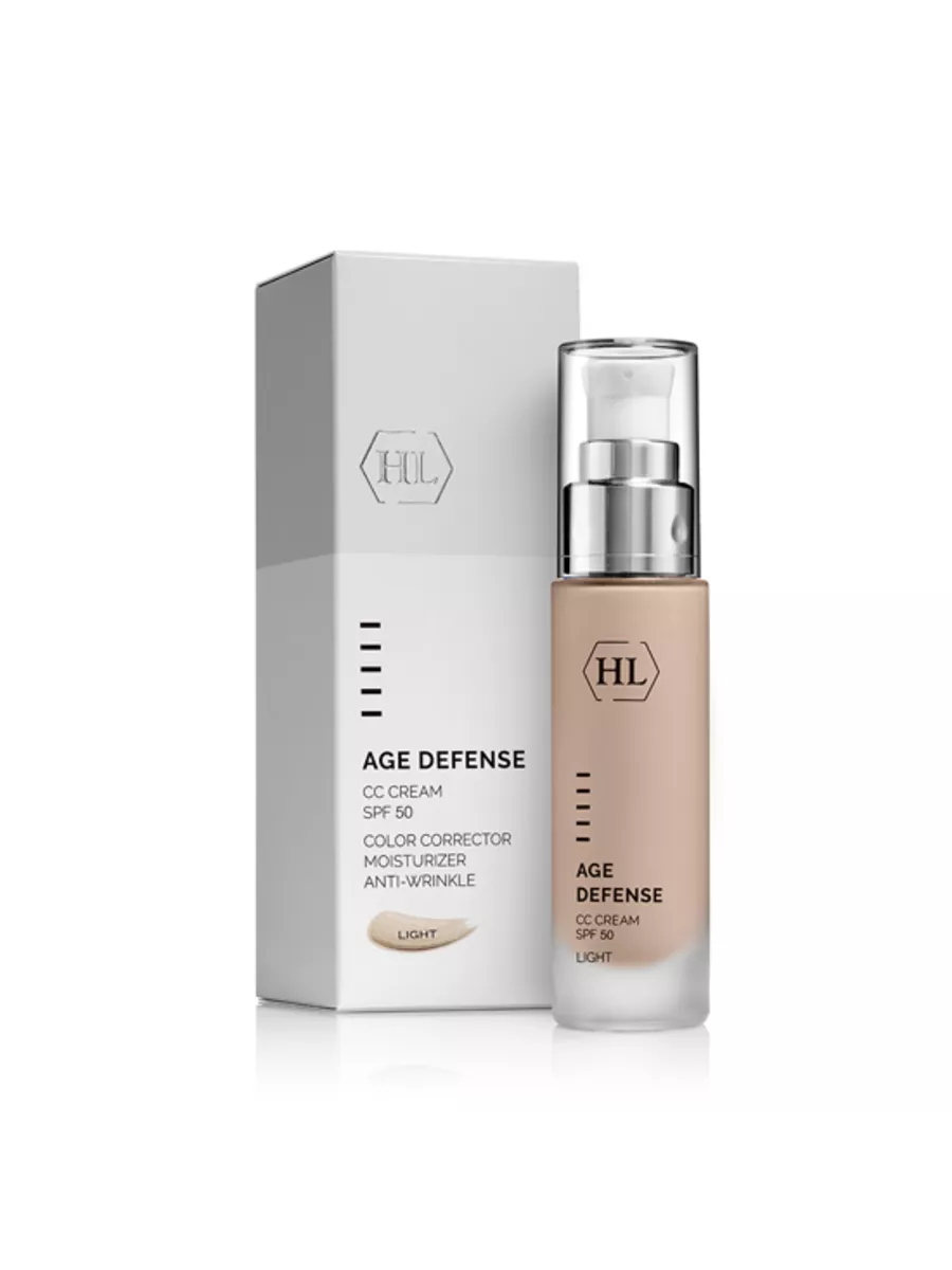 Тональный крем Holy Land Age Defense CC Cream SPF 50, Light, 50 мл