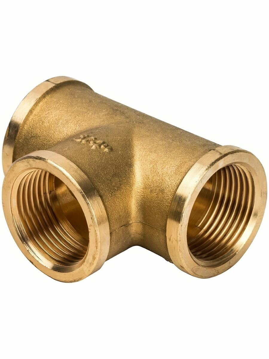 Тройник STOUT 3/4" ВВВ, латунь, SFT-0019-000034