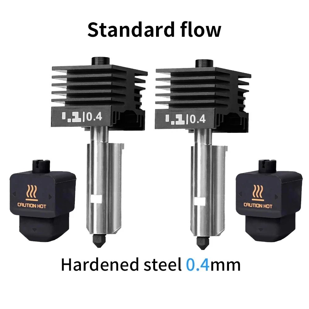 Комплект хотэнд H2D H2S H2C для Bambu Lab For P2S, 2x0.4 Standard Flow
