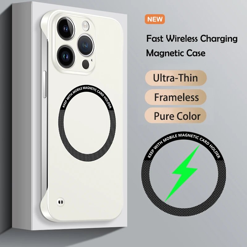Белый чехол Magsafe для iPhone 12 mini, Ivory