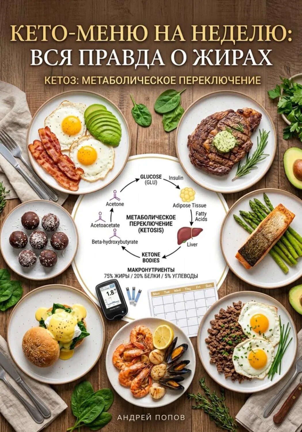 Кето-меню на неделю: вся правда о жирах [Цифровая книга]