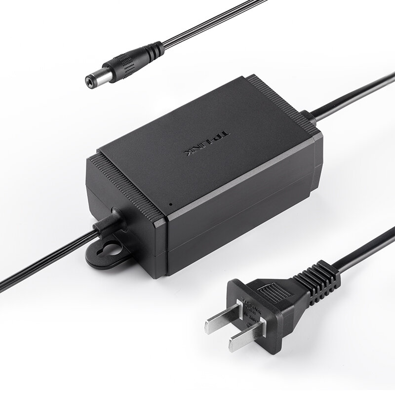 TP-LINK 12V 2A адаптер питания для камер видеонаблюдения 1.2м кабель Цвет：12VDC/2A (1.2м длина)
