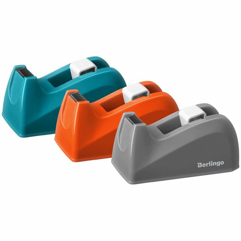 Диспенсер для скотча настольный BERLINGO ассорти (FSd_00029)