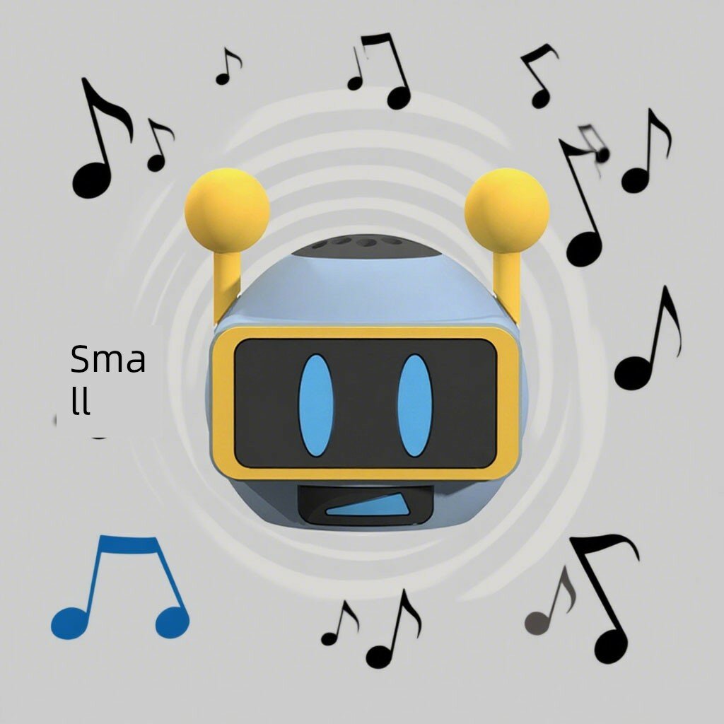 Первая стадия музыкальной игрушки Sprunki Rhythm Box: робот-персонаж с возможностью создания собственных мелодий