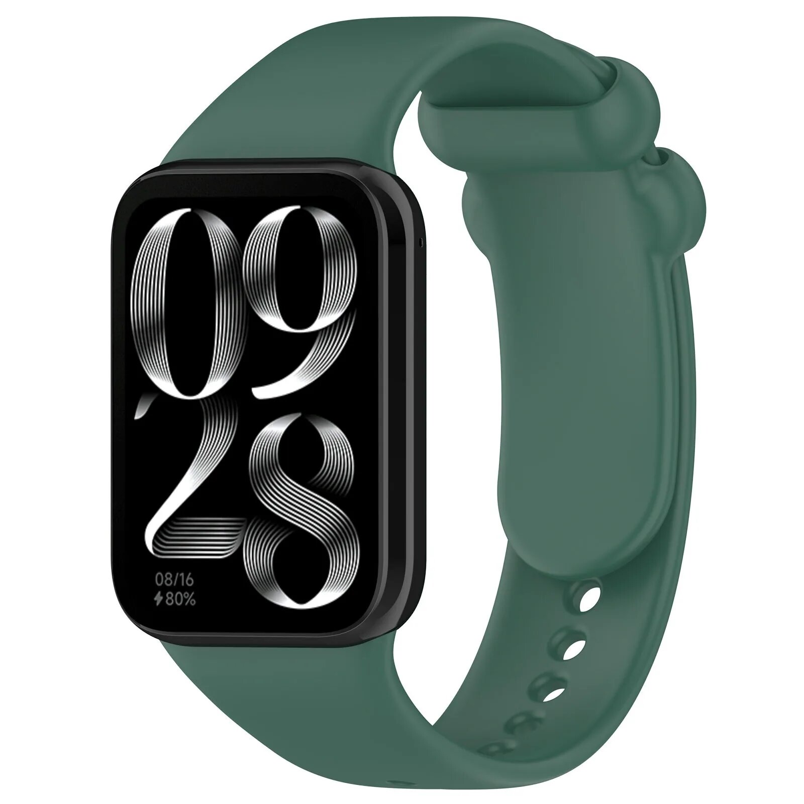 Спортивный ремешок Dark Green для Xiaomi Mi Band 8/9 Pro