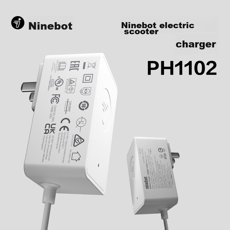 Зарядное устройство для электросамоката Ninebot совместимое с моделями E2/E2plus/C15/C8/C2pro Цвет：Зарядное устройство