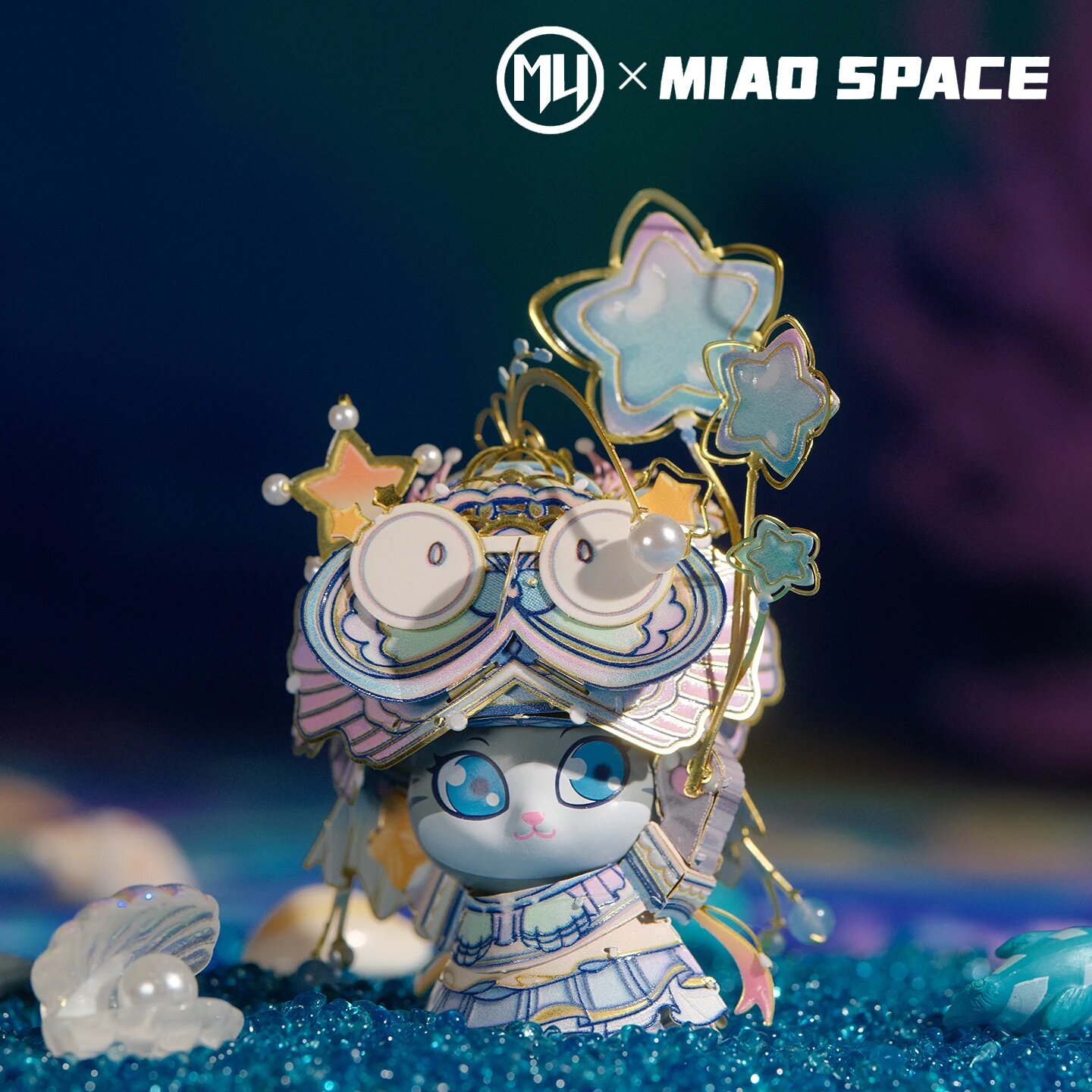 Металлическая 3D-головоломка MU Miao Xiaoyu