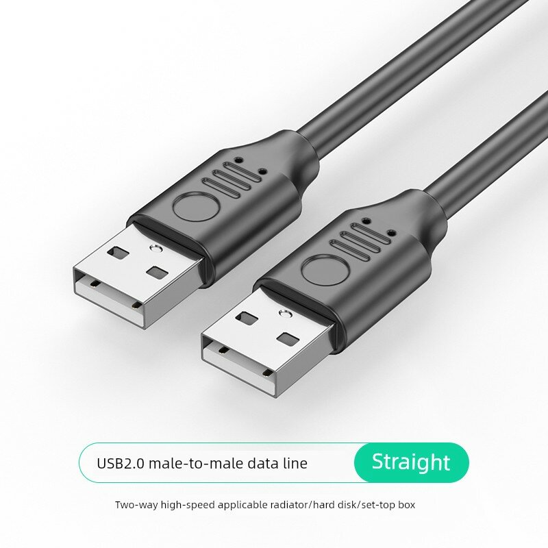 Futai двусторонний USB3.0 кабель для передачи данных «папа-папа» зарядный кабель компьютер ноутбук радиатор usb2.0/3.0