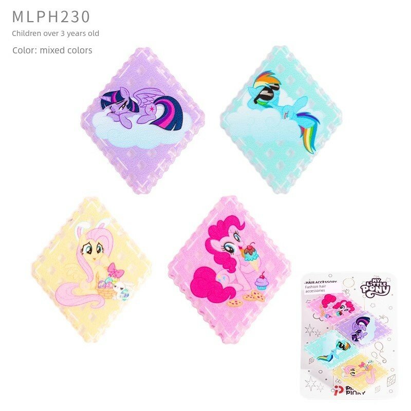 Детская резинка для волос Pinky My Little Pony, заколка для волос для девочек, заколка для волос, заколка для волос