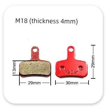 Высококачественные дисковые тормозные колодки BB5 Shimano BB7 совместимые с парой M18 для электровелосипедов и складных