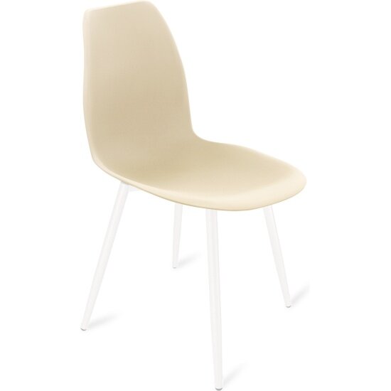 Стул Sheffilton SHT ST29/S95-1 бежевый ral1013/белый муар