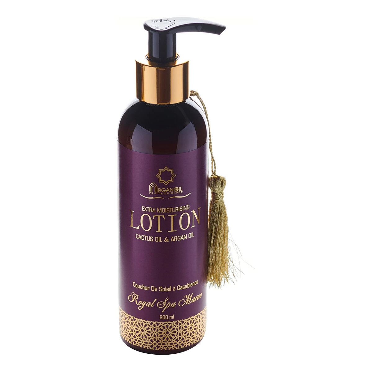 Крем-Молочко ARGANOIL "Royal Spa Maros", для лица и тела, с маслами опунции, арганы и кактуса
