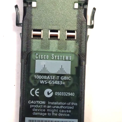 Трансивер Cisco WS-G5483 1000BASE-T SFP для коммутаторов и маршрутизаторов Cisco — фото 1