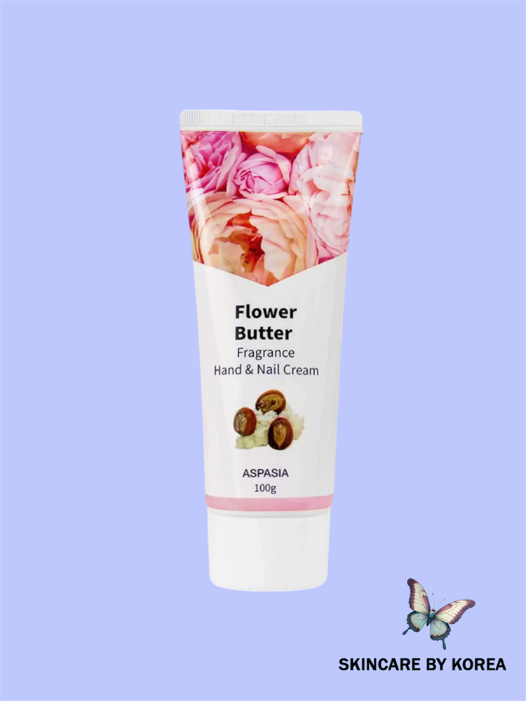 Aspasia Крем для рук и и ногтей с цветочными экстрактами Flower Butter Hand & Nail Cream 100гр