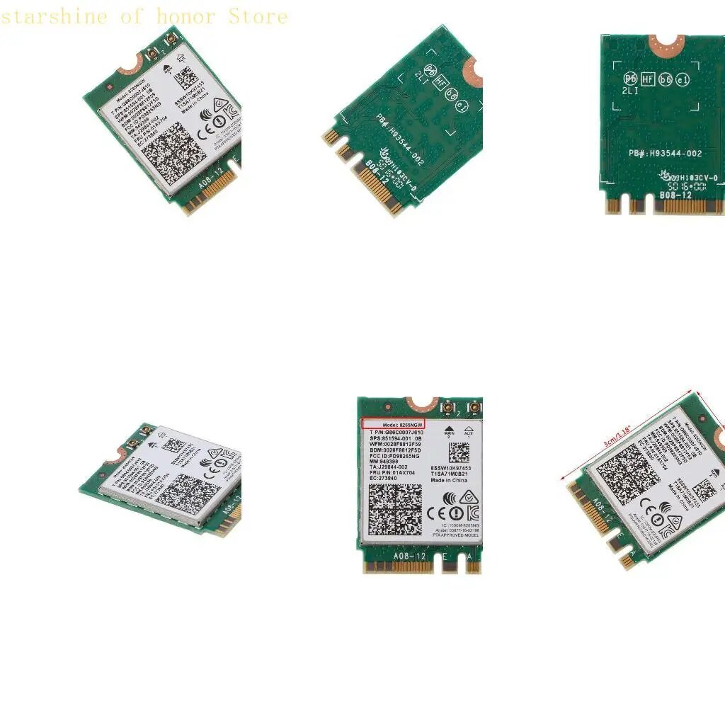 11UB Двойной беспроводной ngff wifi карта для 8265 AC AC8265 8265NGW для M.2 2,4/5