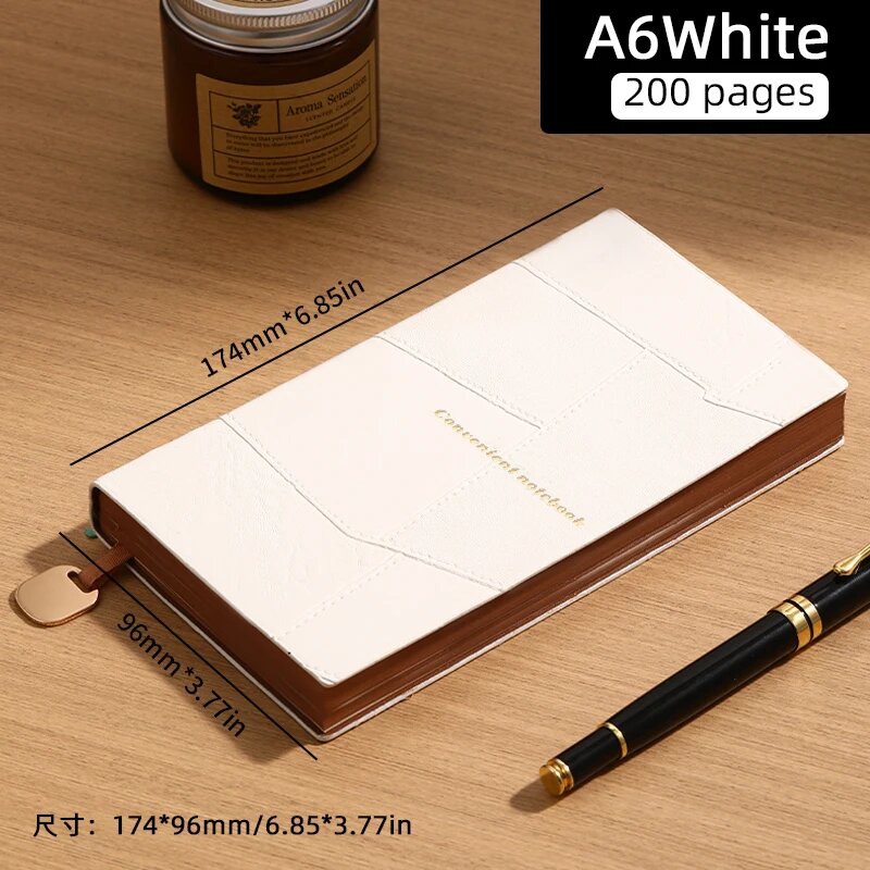Мини-блокнот A6 White 200 страниц