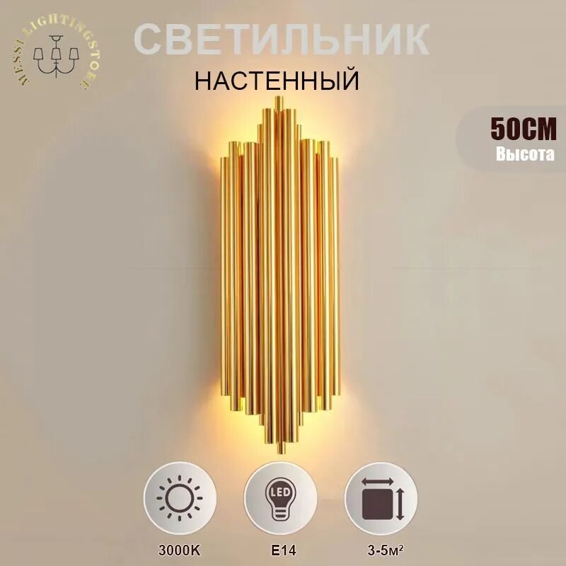 SAMLIST Настенный светильник, E14