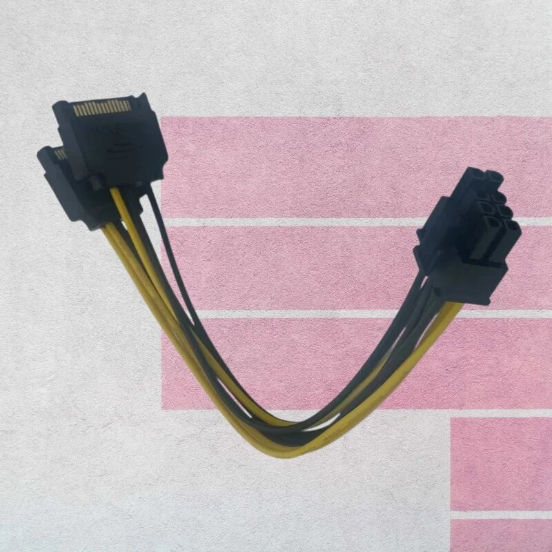 Кабель-адаптер питания SATA на PCI-E h1111z