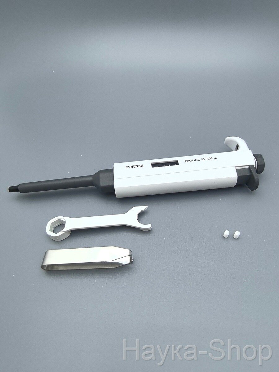 Механический дозатор Proline, 1 канал, 10-100 мкл (720050), Sartorius, Германия