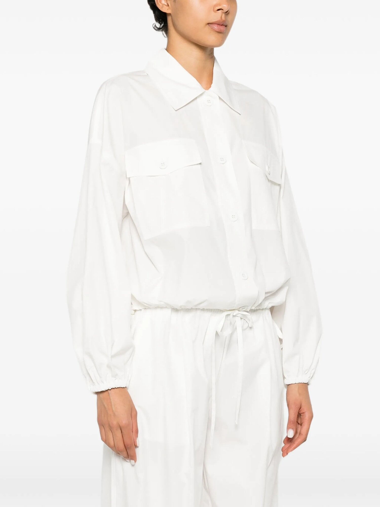 Куртка WEEKEND Flap-pocket button-up jacket, размер 40, white — фото 1