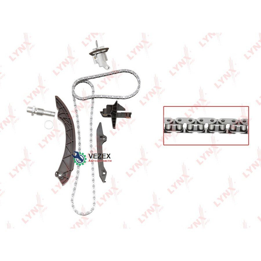 LYNXAUTO TK-0174 Комплект цепи ГРМ TK-0174