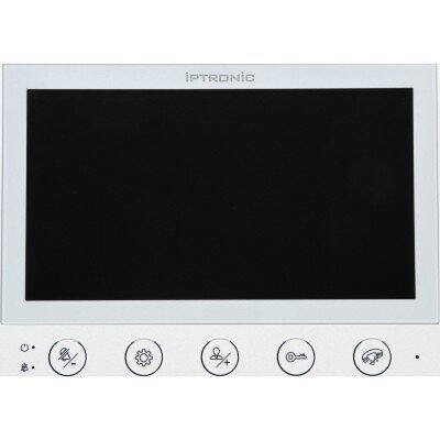 Монитор видеодомофона IPTRONIC IPT-AVD7 LEPUS белый. 7 дюймов, для квартиры, дома, дачи
