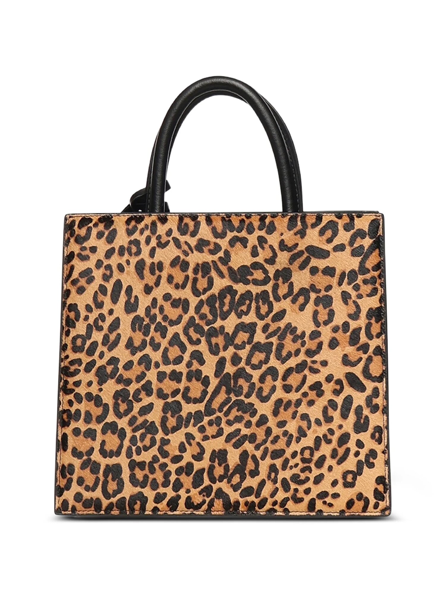 Сумка MC2 Saint Barth Medium leopard-print leather tote bag — фото 1