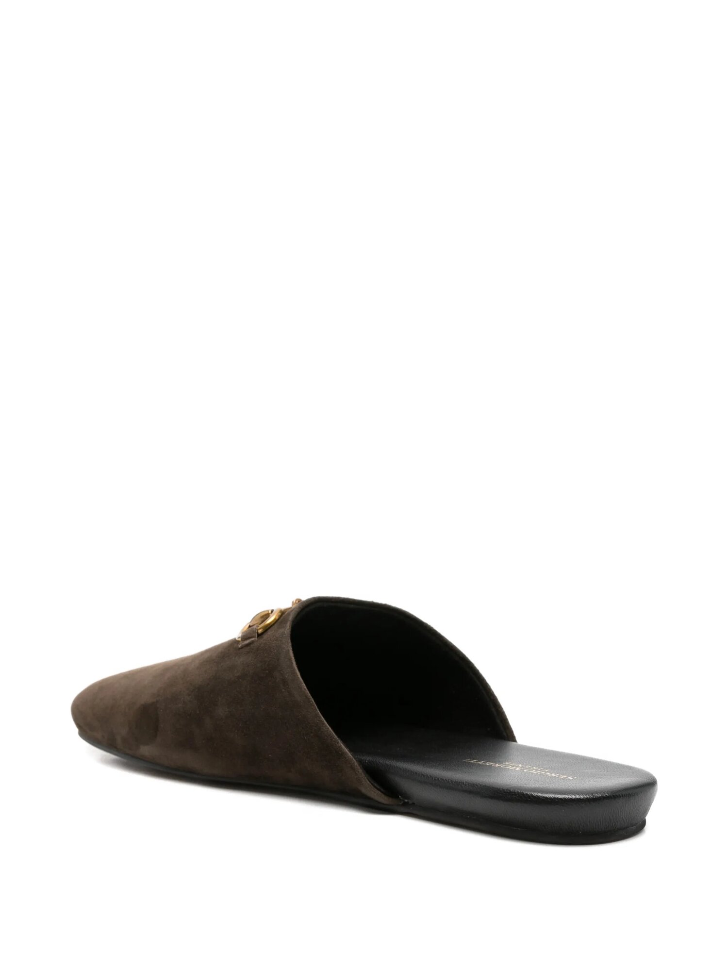 Мюли SERGIO MORETTI Suede flat mules, размер 41 — фото 1