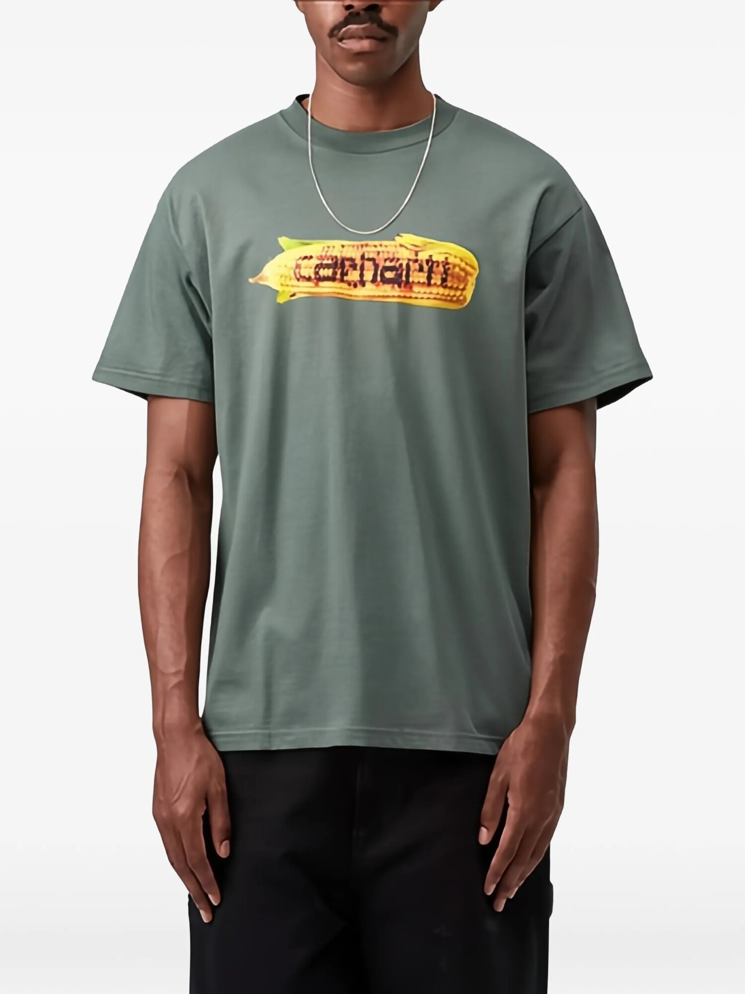Футболка Carhartt WIP Hot Cob, размер 54, green — фото 1