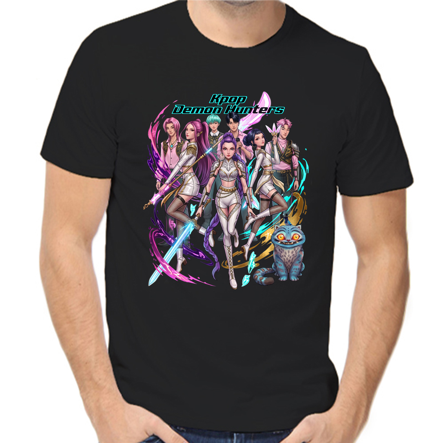 Футболка kpop demon hunters