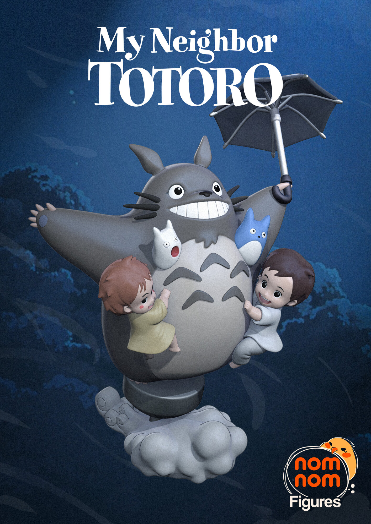 Фигурка для покраски " Мой сосед Тороро / My Neighbour Tototoro" 14.2см