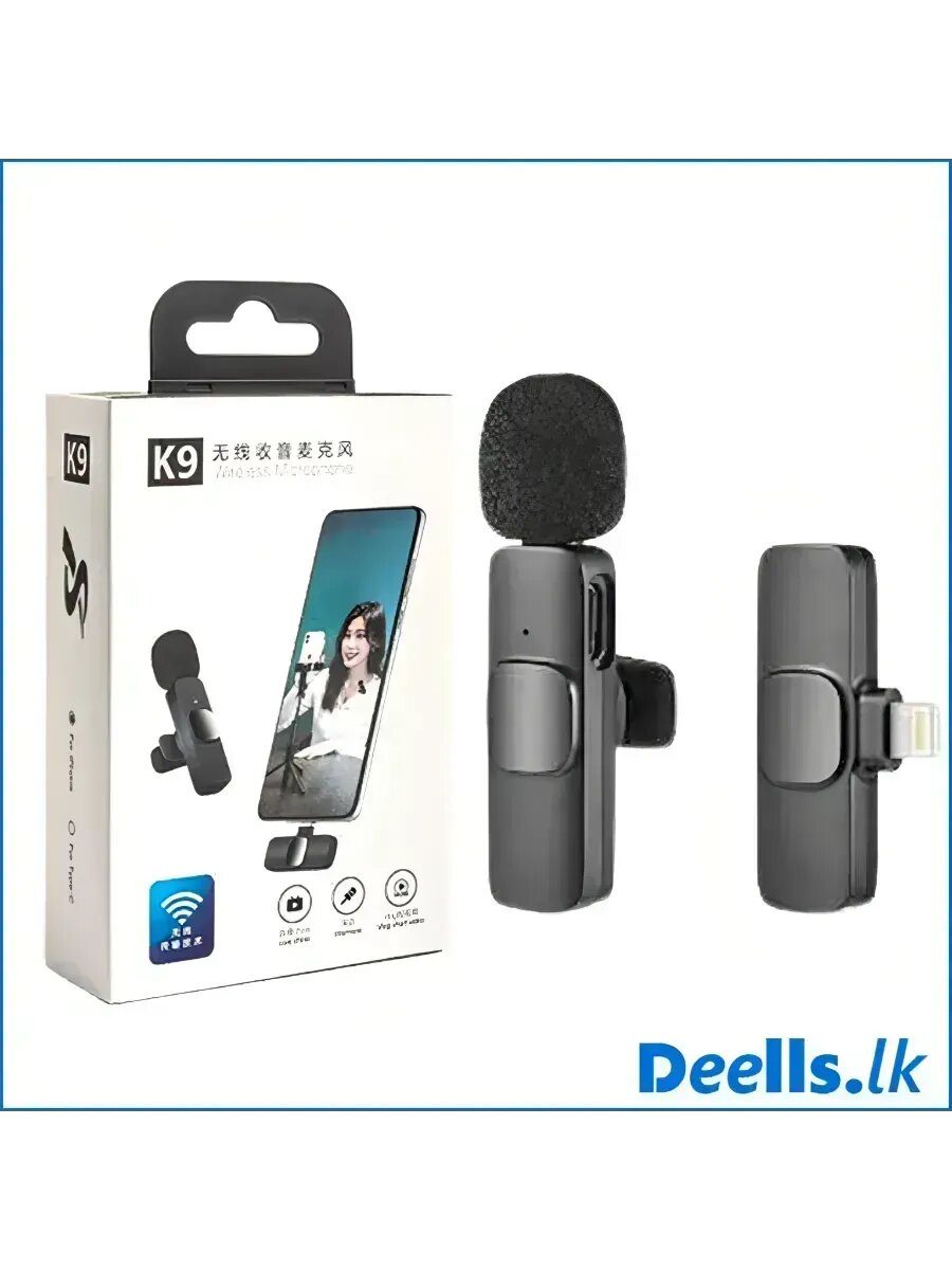 Петличный микрофон K9 Type C для записи