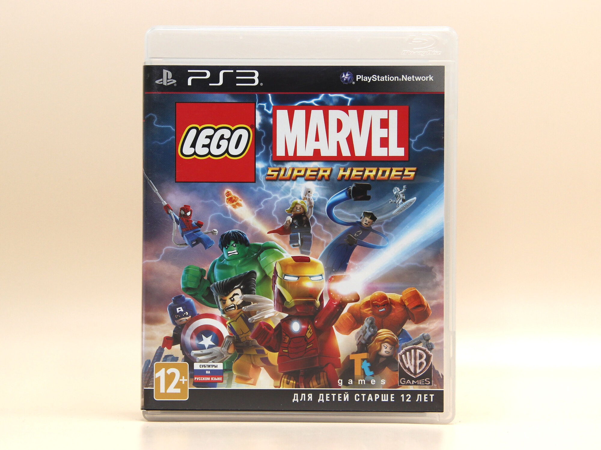 LEGO Marvel Super Heroes (PS3, RU)