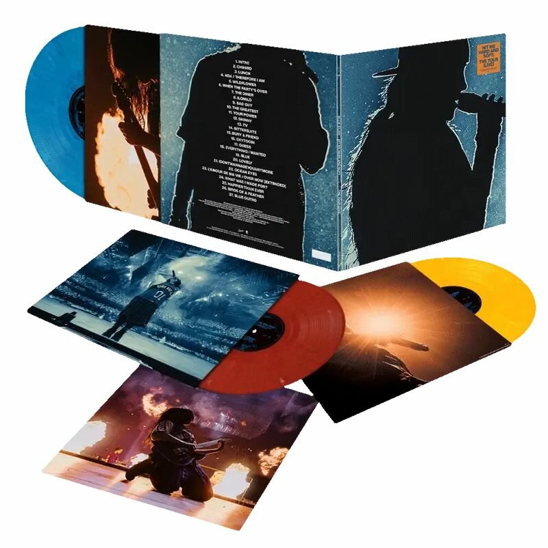 Billie Eilish - Hit Me Hard And Soft: The Tour (Live) (2026)/3xLP/Limited Edition - Переработанный сине-желто-красный/Виниловая пластинка