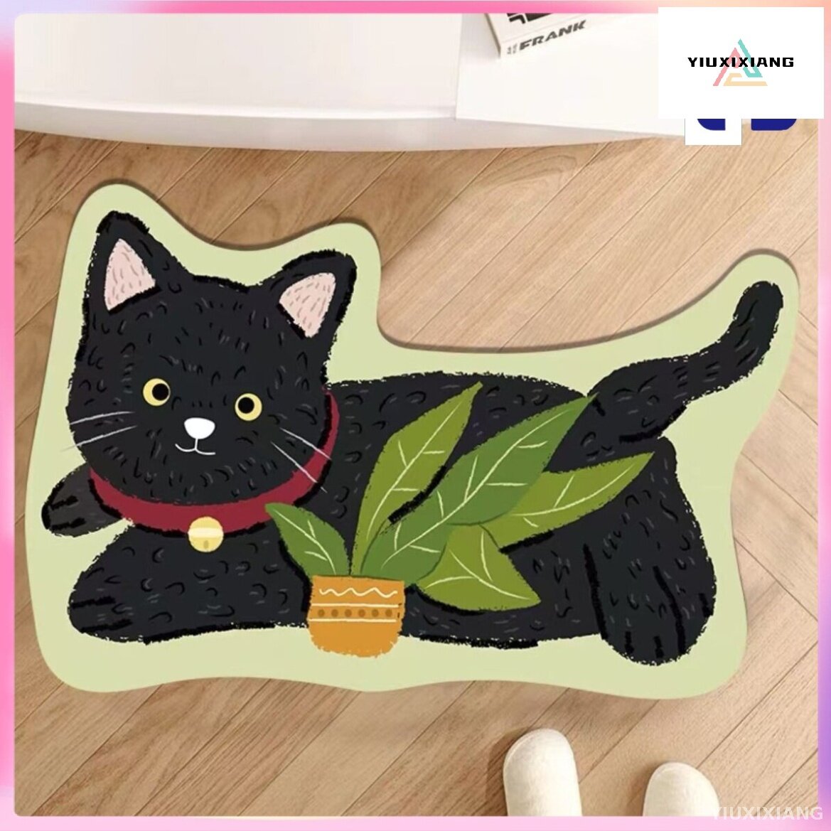 Эксклюзивный нескользящий коврик FRAINK Cute Pet Paradise, плотный, доступен в 5 моделях